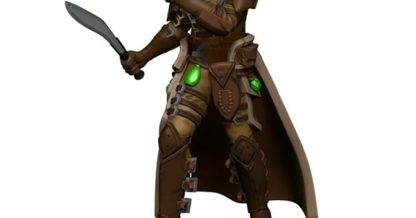 SHIFTER FEMALE ROGUE D&D Icons of the Realms Premium